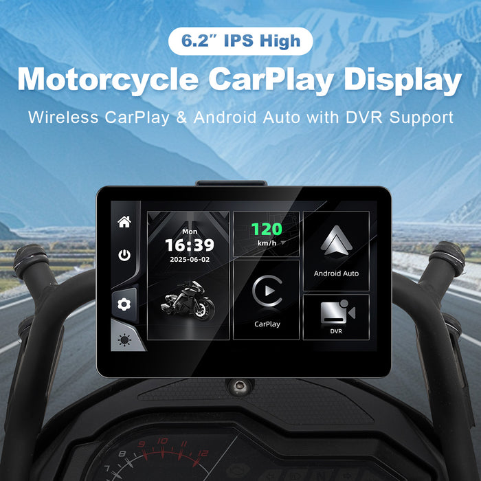 Motorcycle Navigation & Dash Cam Displays